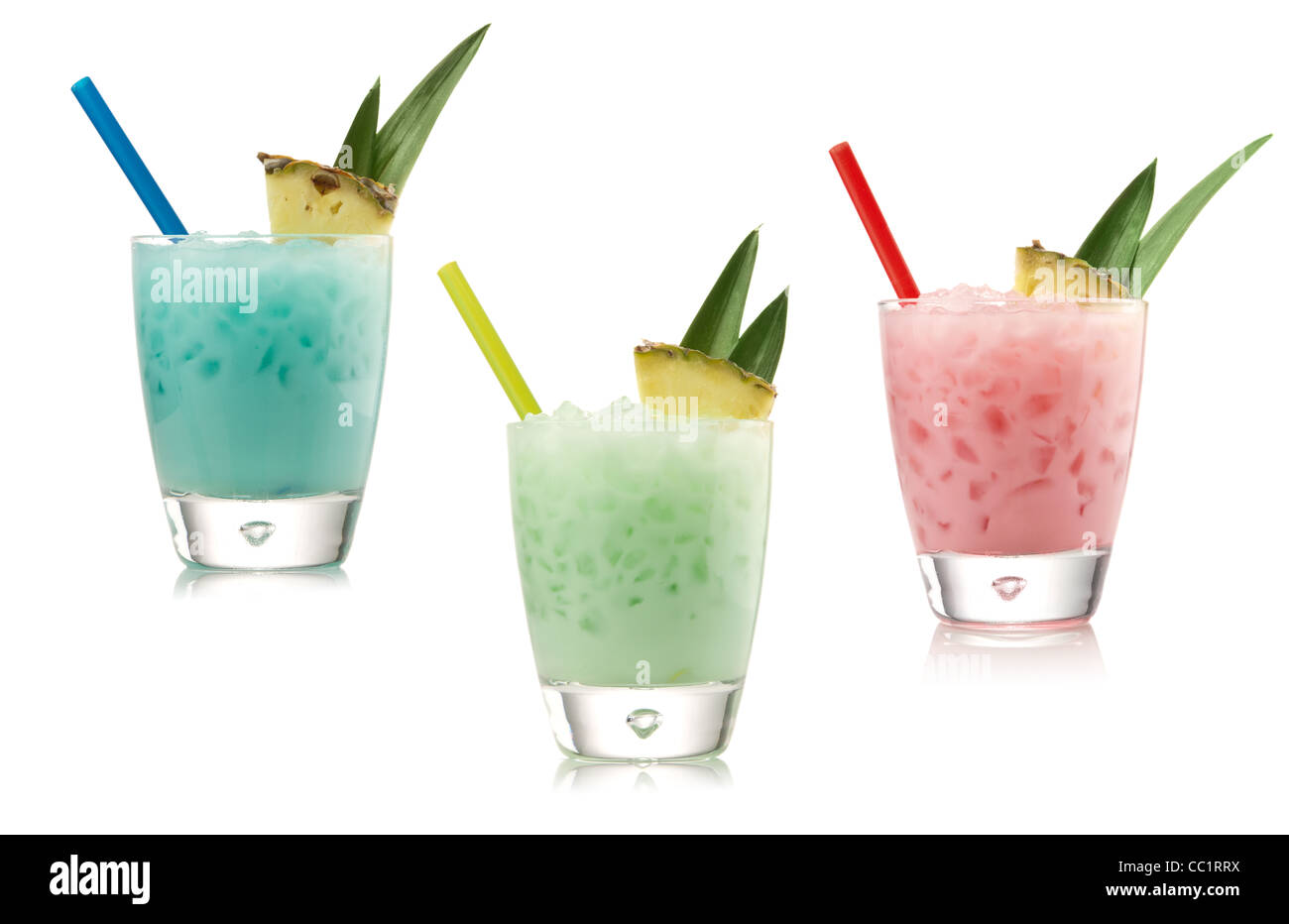 Cocktail umbrella on white background Cut Out Stock Images & Pictures ...