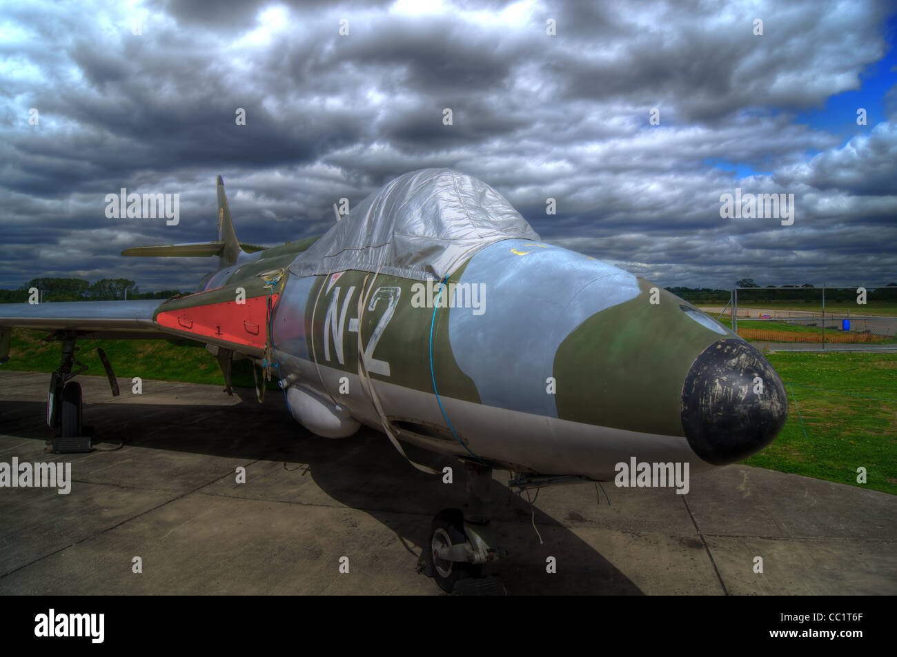 Hawker hunter raf hi-res stock photography and images - Alamy