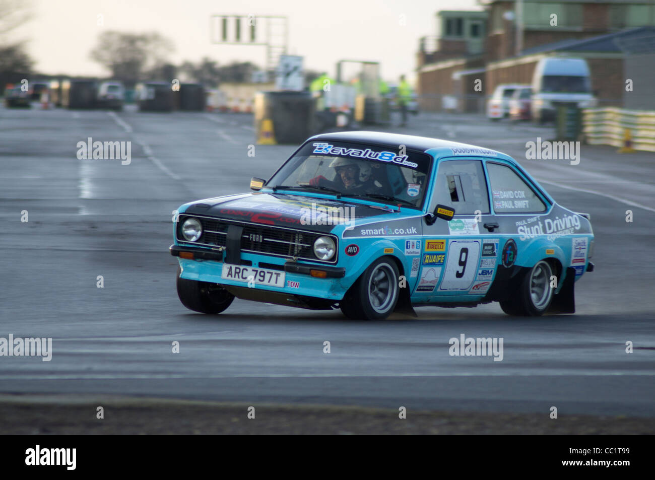 Christmas Stages Rally at Croft Circuit near Darlington in the UK ...