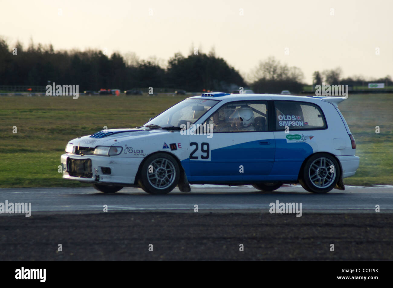 Christmas Stages Rally at Croft Circuit near Darlington in the UK ...