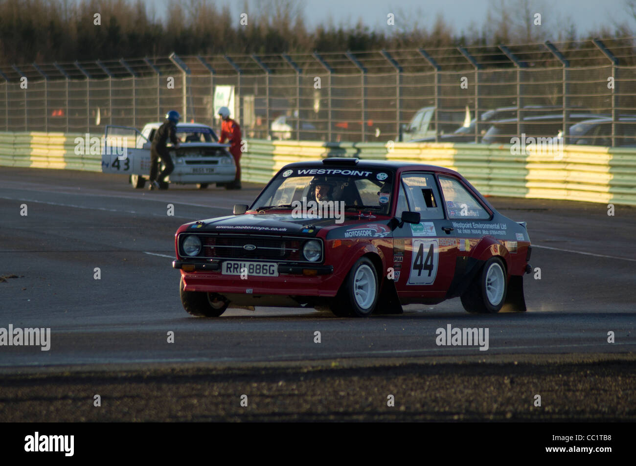 Motor racing at the croft circuit in darlington uk hi-res stock ...