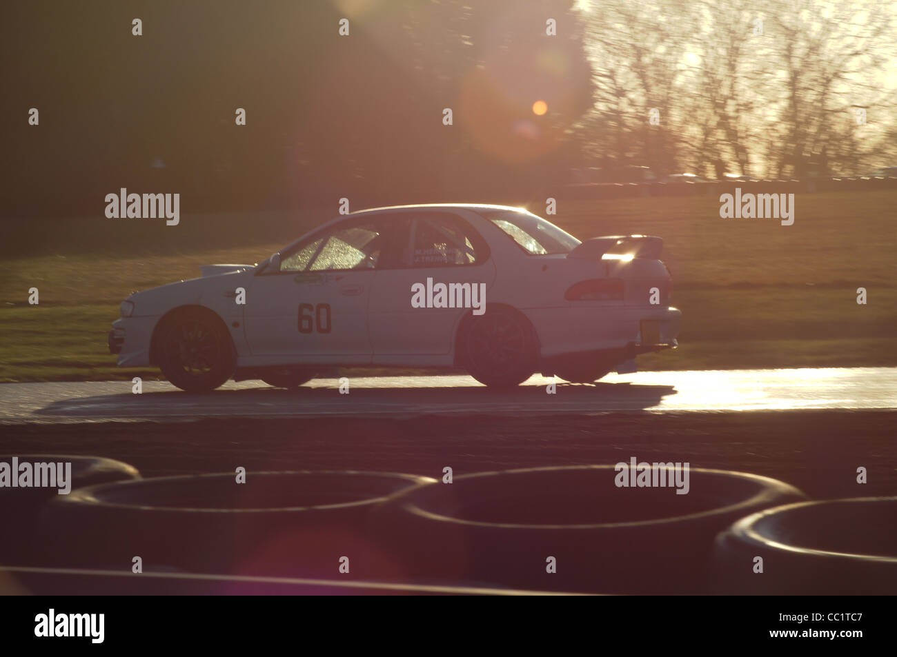 Christmas Stages Rally at Croft Circuit near Darlington in the UK ...