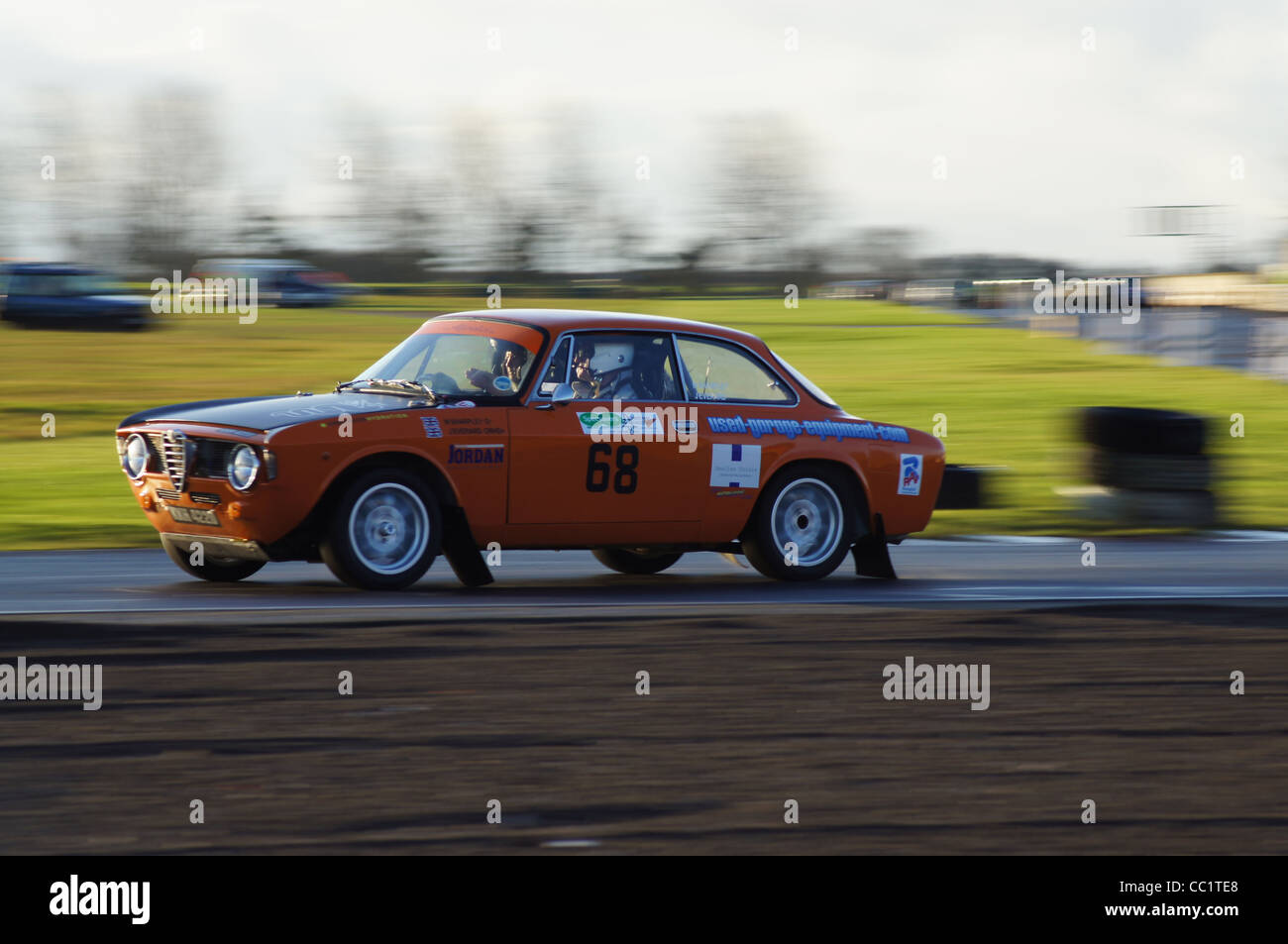 Christmas Stages Rally at Croft Circuit near Darlington in the UK ...
