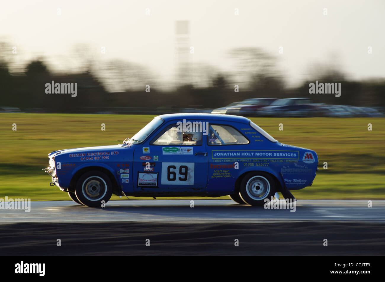 Darren rutter wcmc ann forster ford escort mk1 hi-res stock photography ...