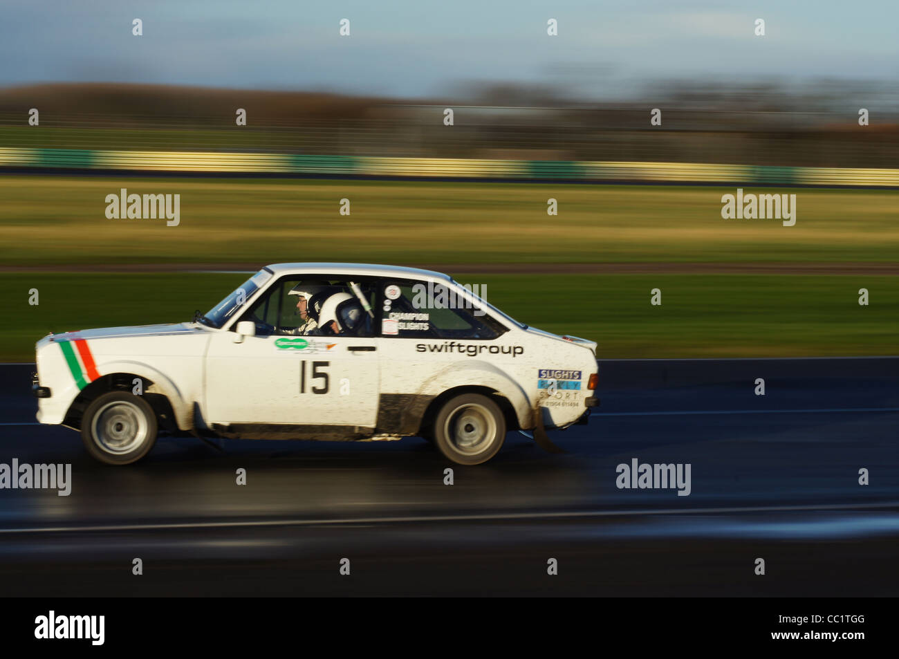 Christmas Stages Rally at Croft Circuit near Darlington in the UK ...