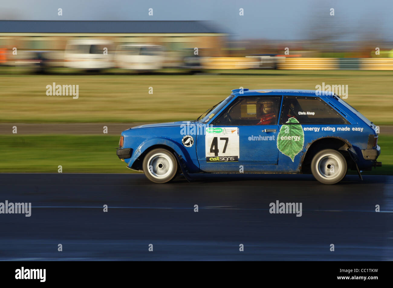 Christmas Stages Rally at Croft Circuit near Darlington in the UK ...