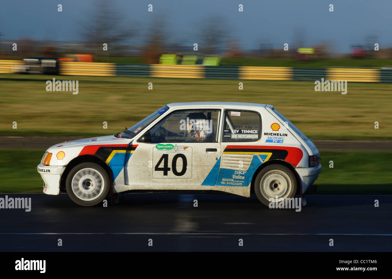Motor racing at the croft circuit in darlington uk hi-res stock ...