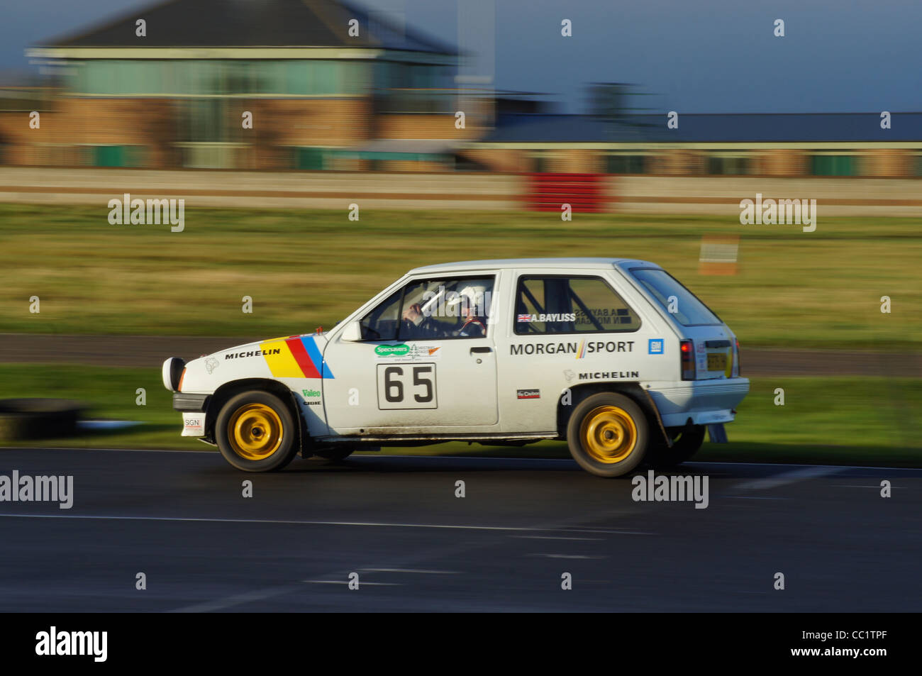 Motor racing at the croft circuit in darlington uk hi-res stock ...