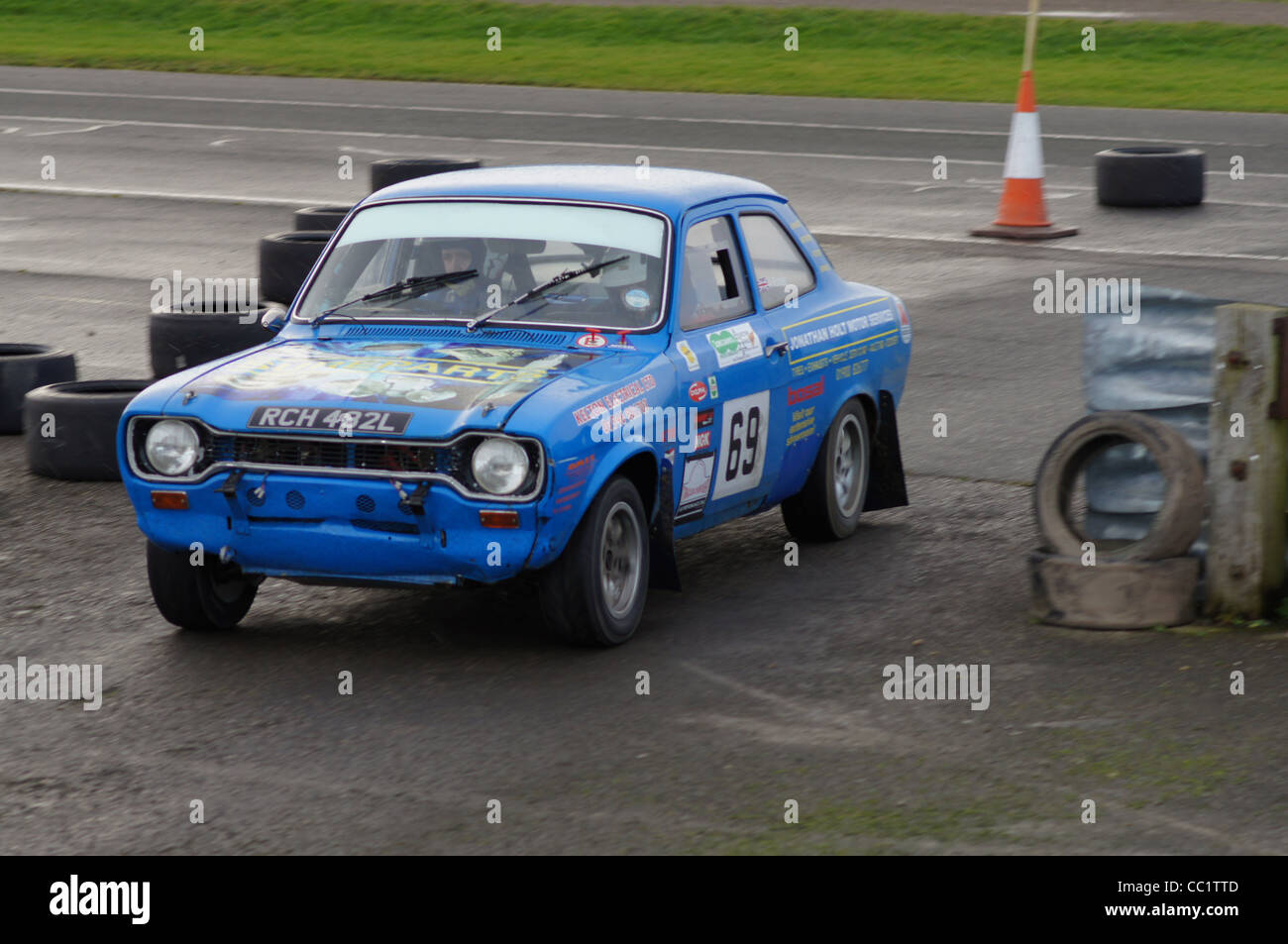 Darren rutter wcmc ann forster ford escort mk1 hi-res stock photography ...