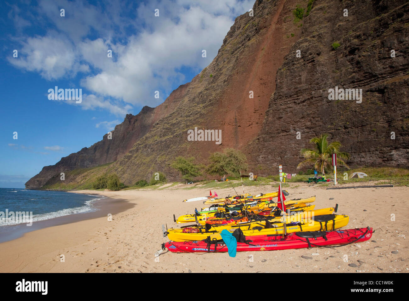 Milolii Beach Napali Coast Kauai High Resolution Stock Photography and ...
