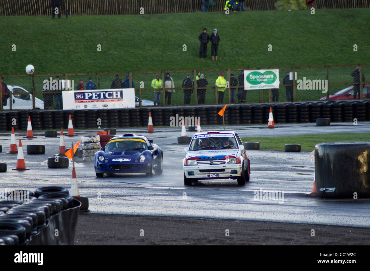 Croft racing circuit hi-res stock photography and images - Alamy