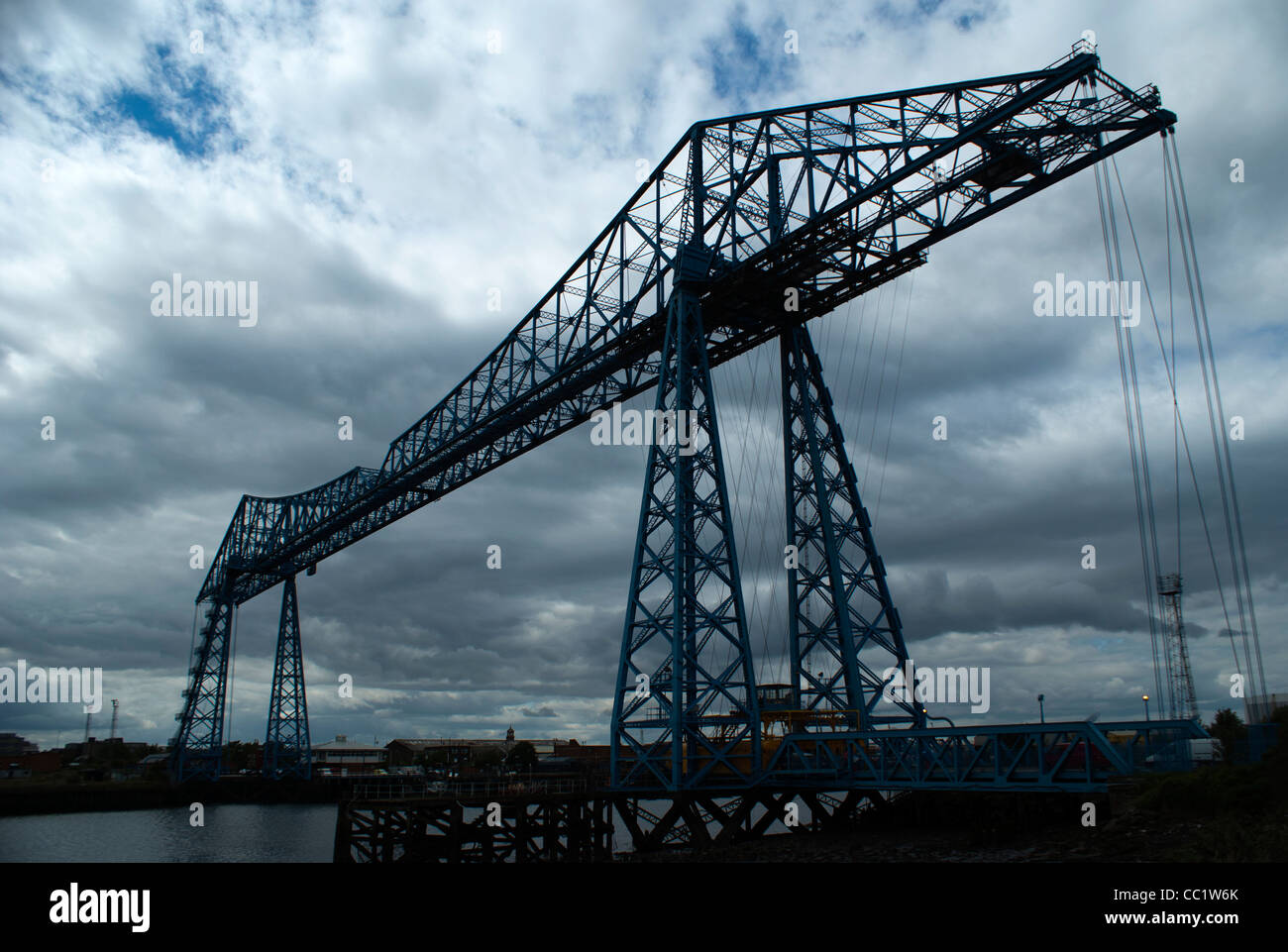 The Middlesbrough Transporter Bridge Stock Photo - Alamy