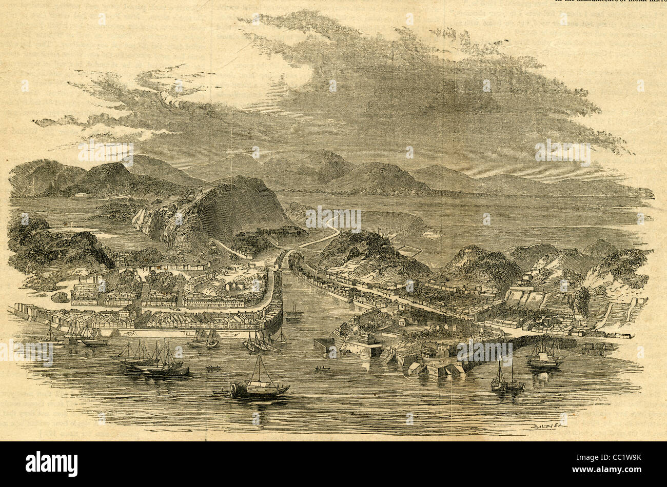 Japanese port 19th century hi-res stock photography and images - Alamy