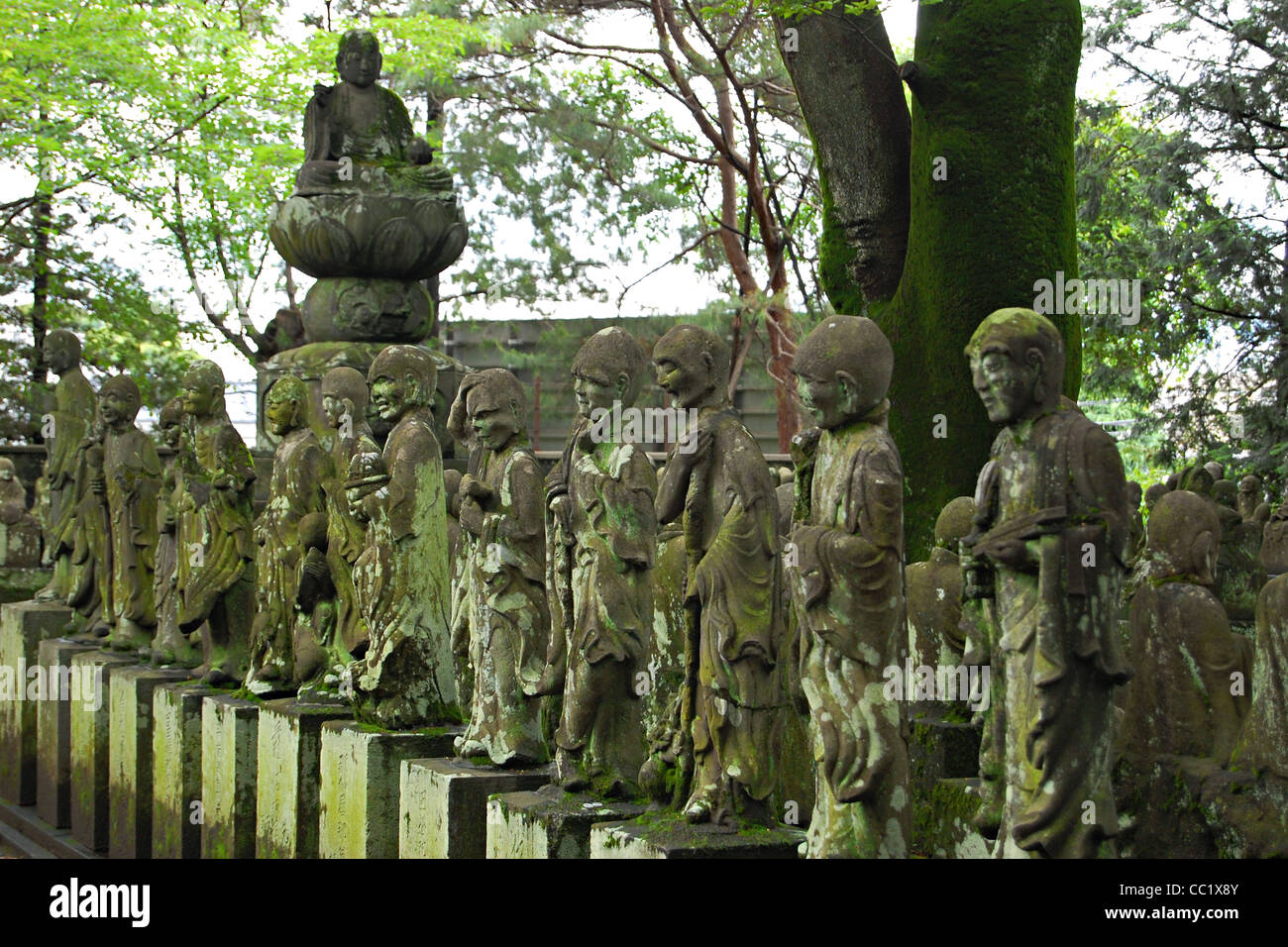 Gohyaku Rakan (500 Statues), Kita-in Temple, Kawagoe, Japan Stock Photo ...