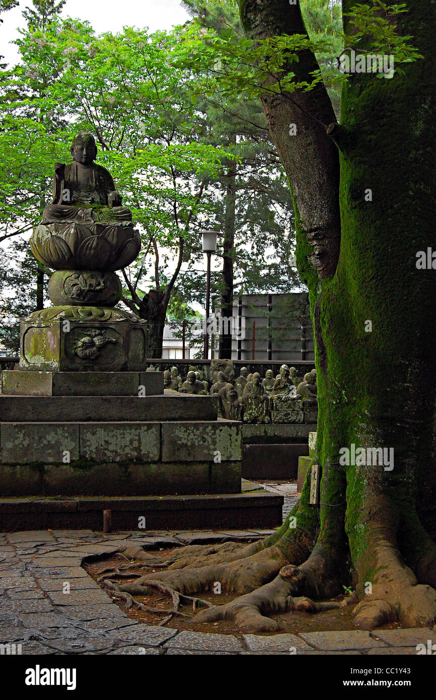 Gohyaku Rakan (500 Statues), Kita-in Temple, Kawagoe, Japan Stock Photo ...