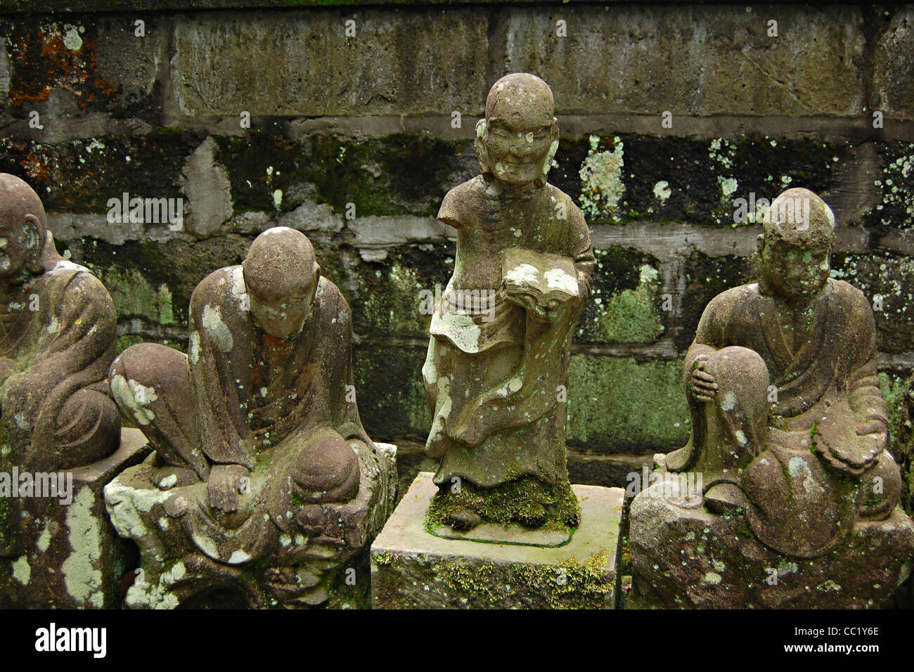 Gohyaku Rakan (500 Statues), Kita-in Temple, Kawagoe, Japan Stock Photo ...