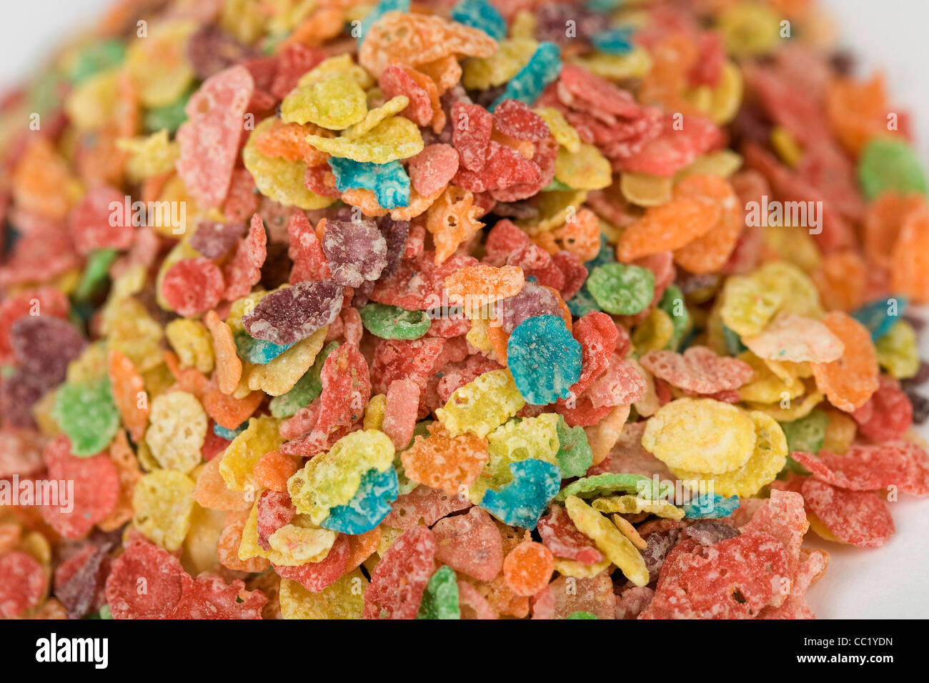 Fruity Pebbles breakfast cereal Stock Photo - Alamy