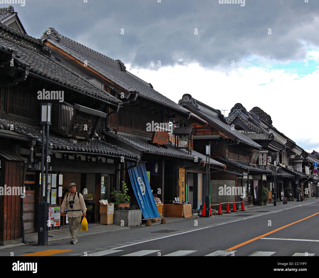 Kurazukuri (Old Storehouses), Kawagoe, Japan Stock Photo - Alamy