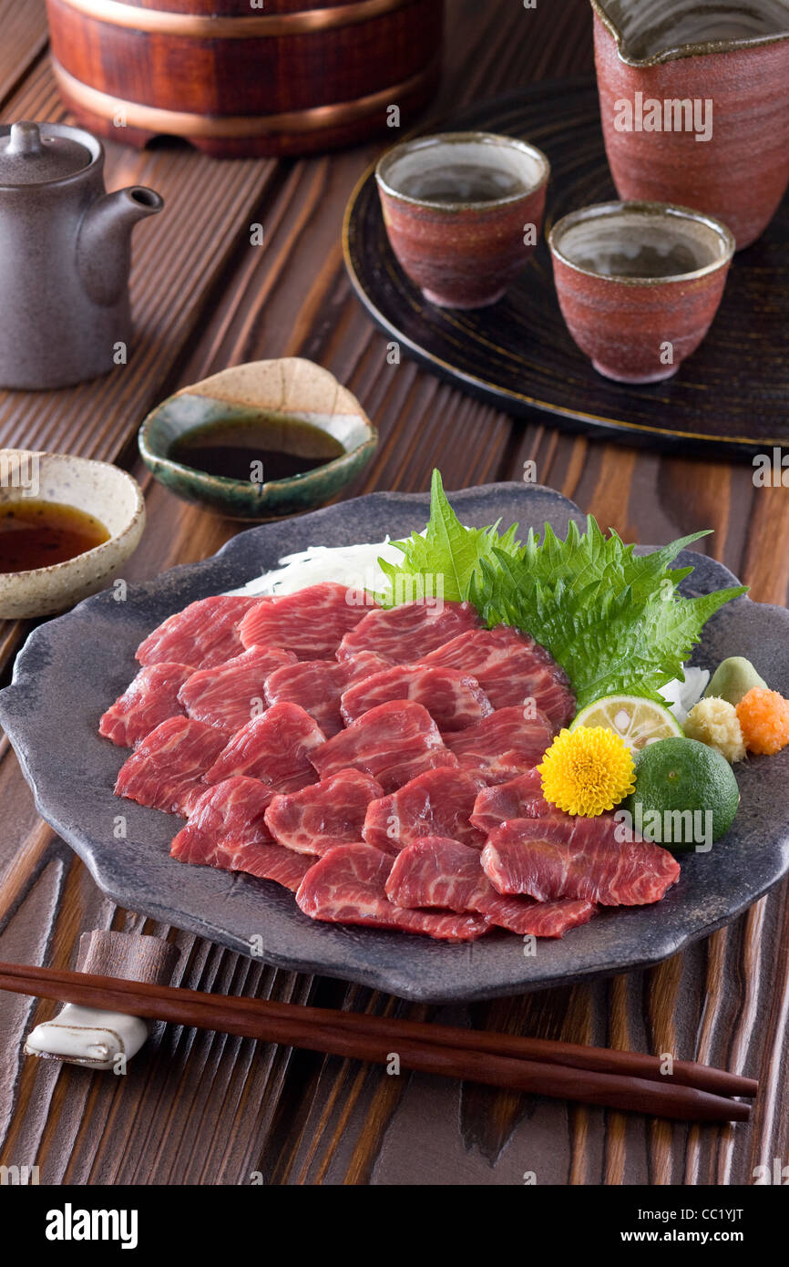 Kumamoto horse meat hi-res stock photography and images - Alamy