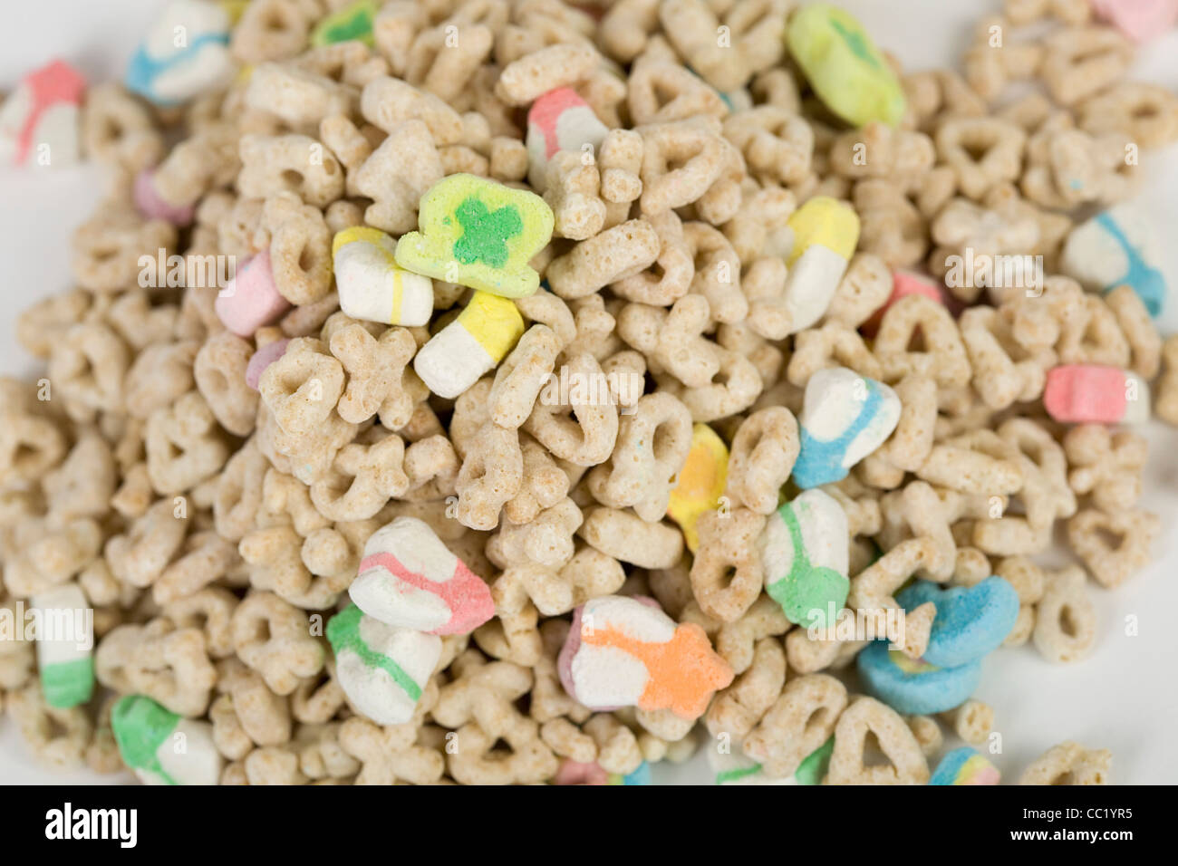 Lucky Charms breakfast cereal Stock Photo - Alamy