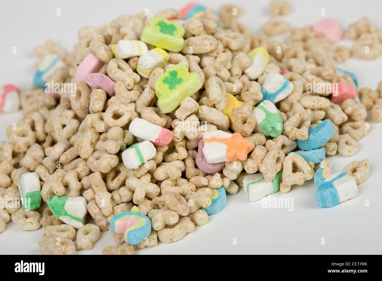 Lucky Charms breakfast cereal Stock Photo - Alamy