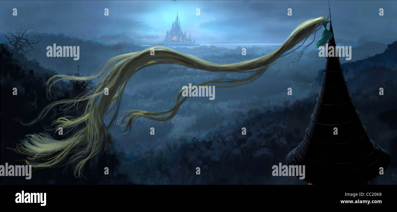 Rapunzel Tangled Rapunzel 2010 High Resolution Stock Photography and ...