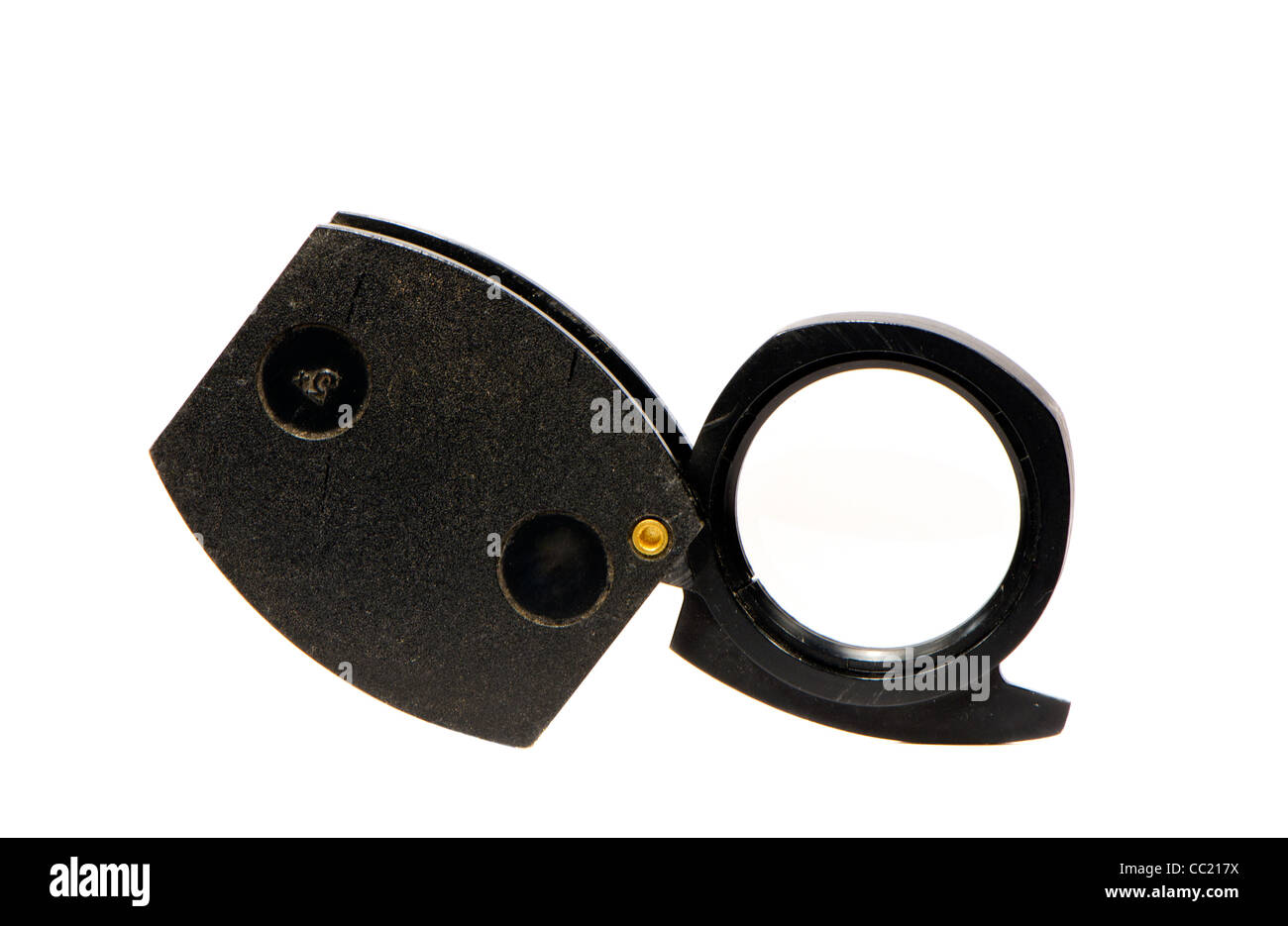 Black magnifier hi-res stock photography and images - Alamy