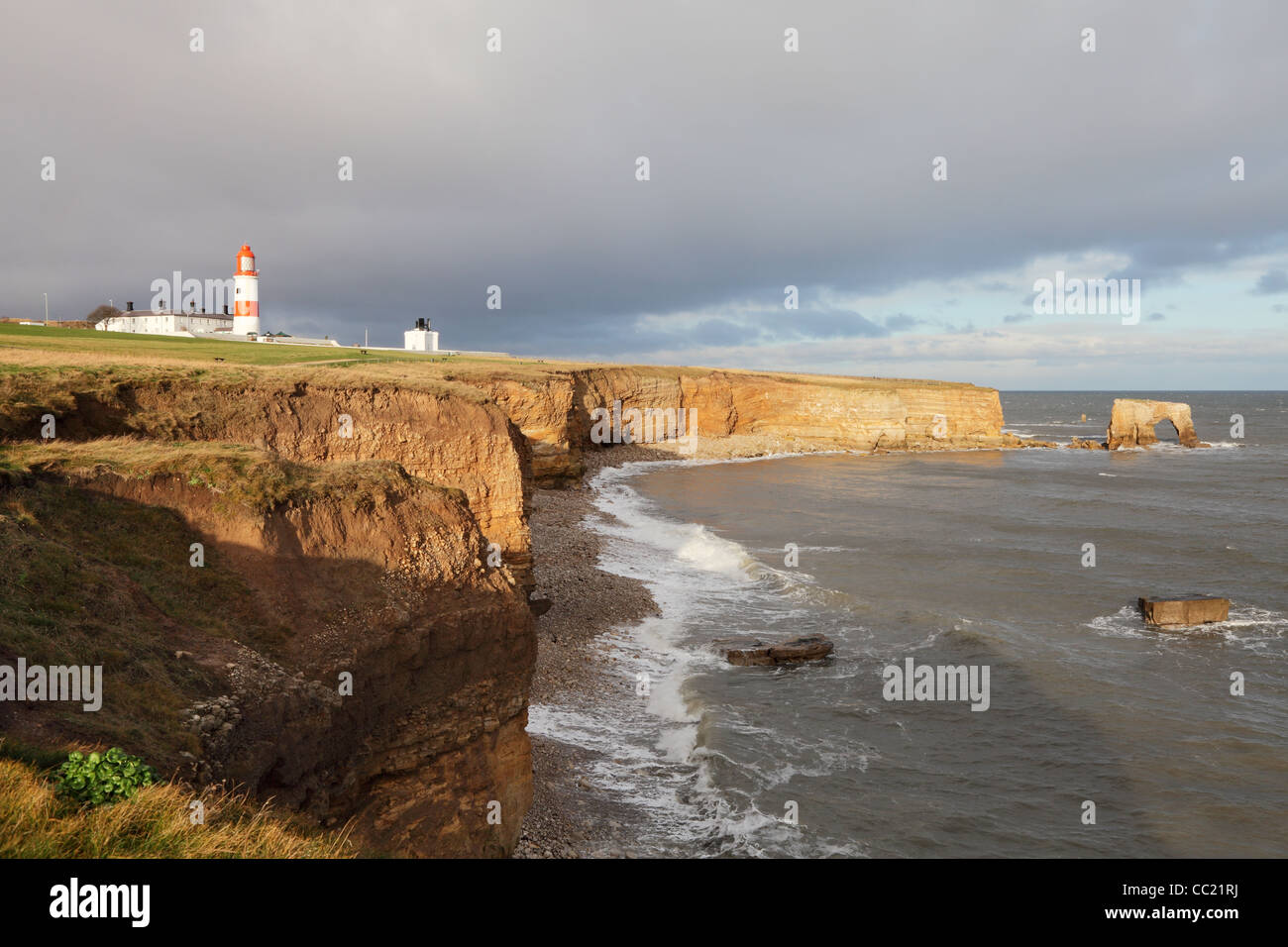 North east england souter point lighthouse lighthouses coastal coast ...