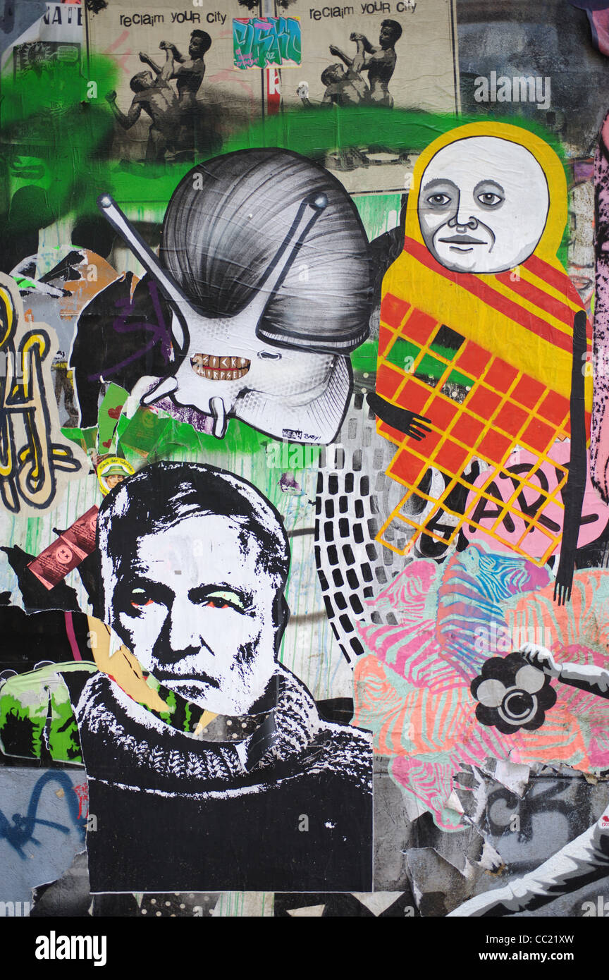 Graffiti art in Berlin, Germany - Copyright owned photograph by David J ...