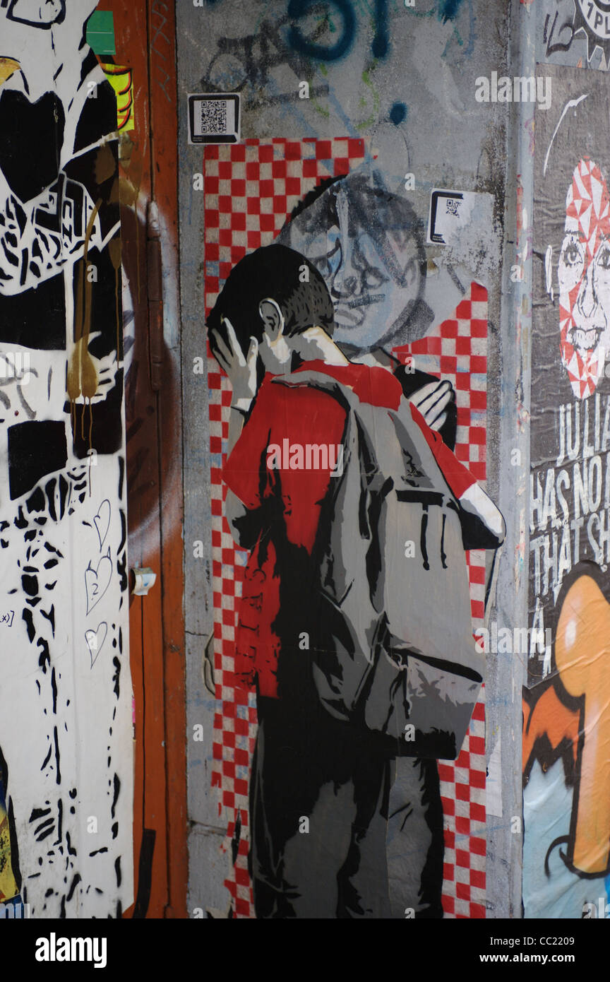 Graffiti art in Berlin, Germany - Copyright owned photograph by David J ...