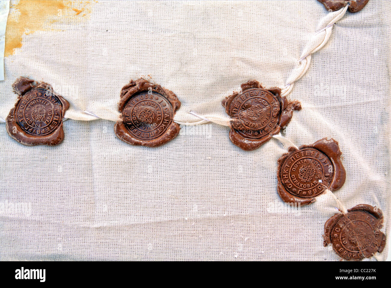 Old letter with seal hi-res stock photography and images - Alamy