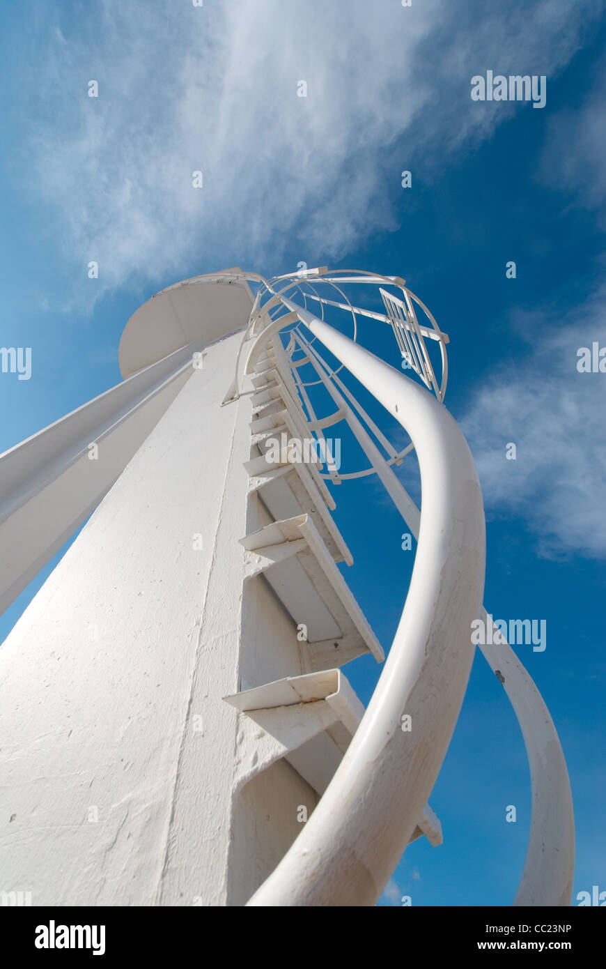High rise structure of an iron lifeguard tower Stock Photo - Alamy