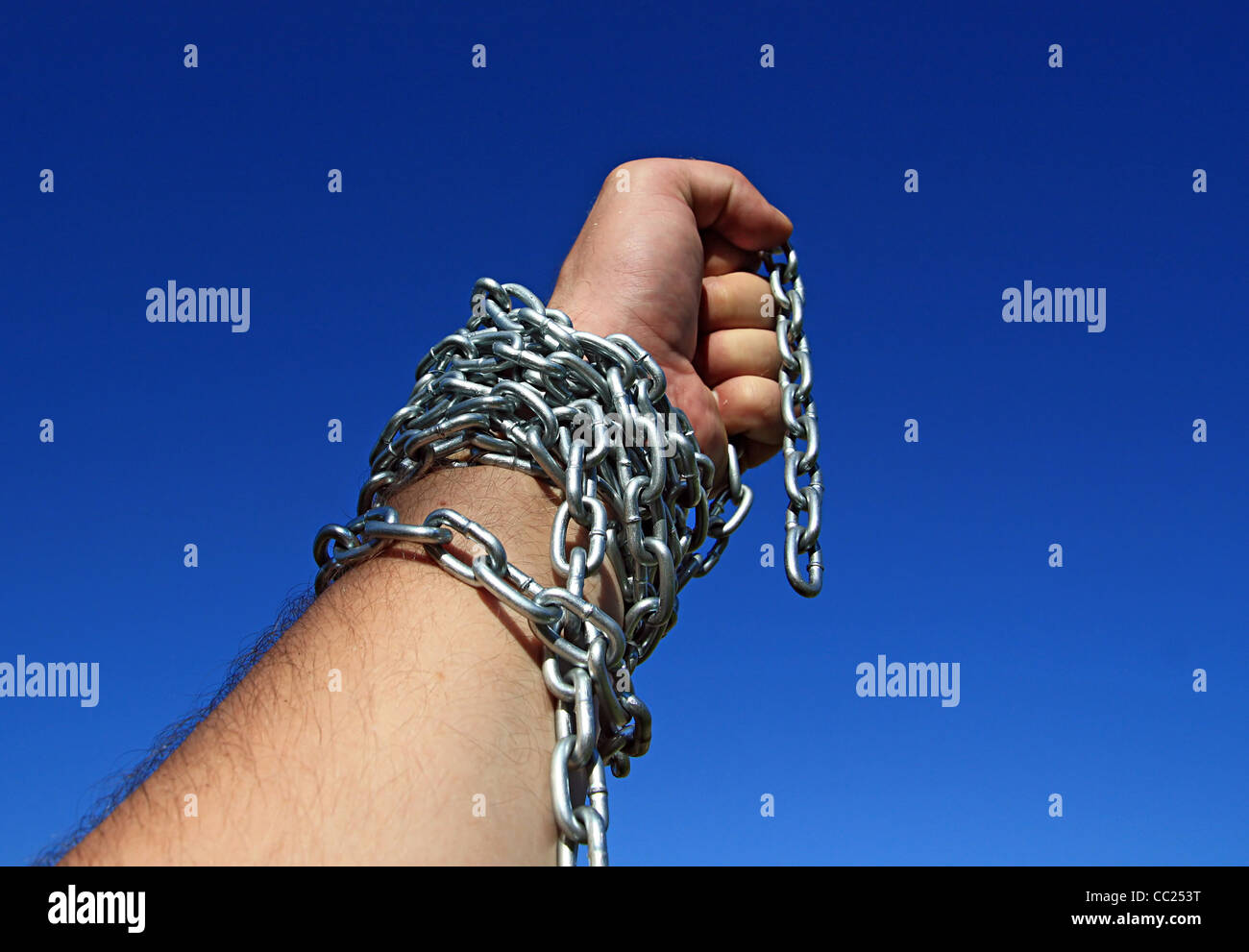 Hand chain hi-res stock photography and images - Alamy