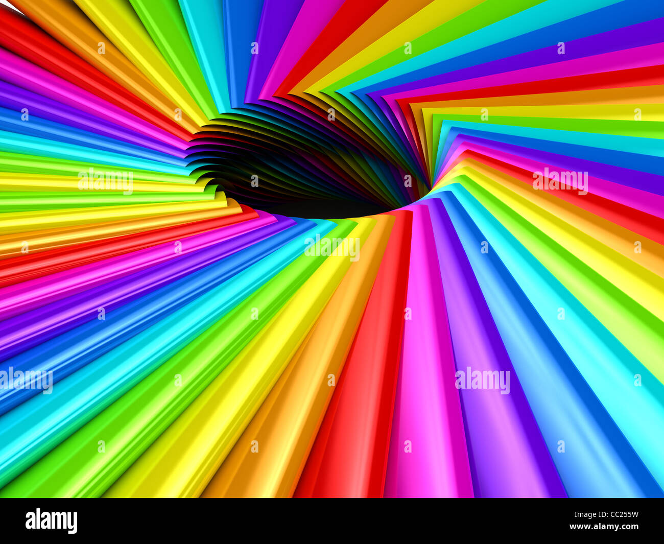 Color palette over background, 3d rendered image Stock Photo - Alamy