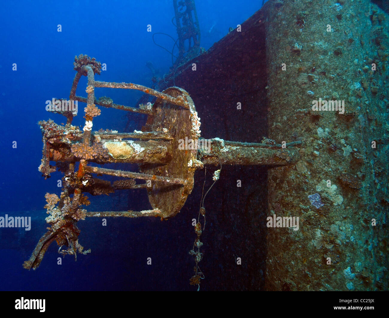 salem express wreck in the red sea Stock Photo - Alamy