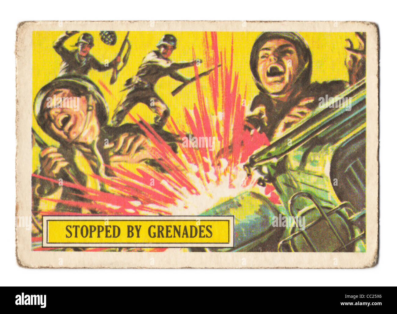 World War 2 Battle cards produced in 1965 by A&BC created by artist ...