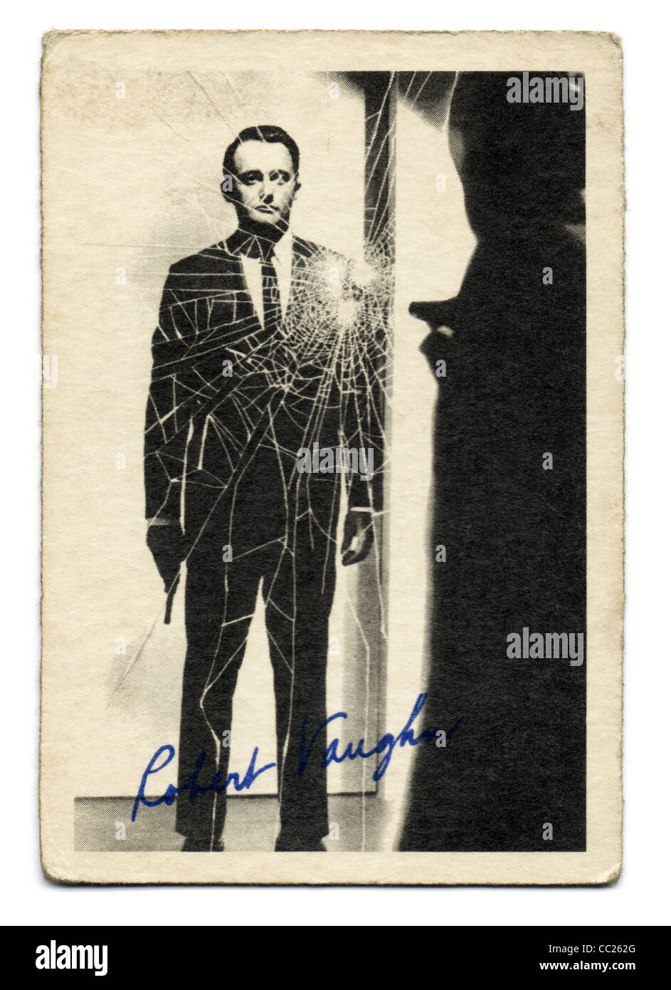 The man with cards Cut Out Stock Images & Pictures - Alamy