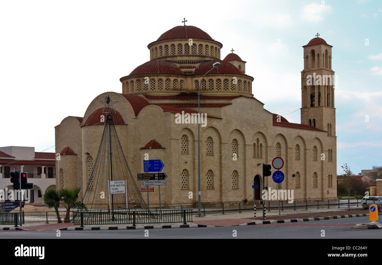 Paphos church hi-res stock photography and images - Alamy