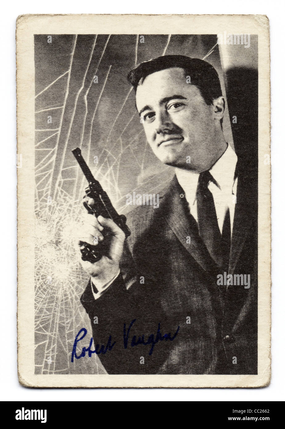 Man from Uncle picture cards produced by AB&C in 1965 featuring agents ...