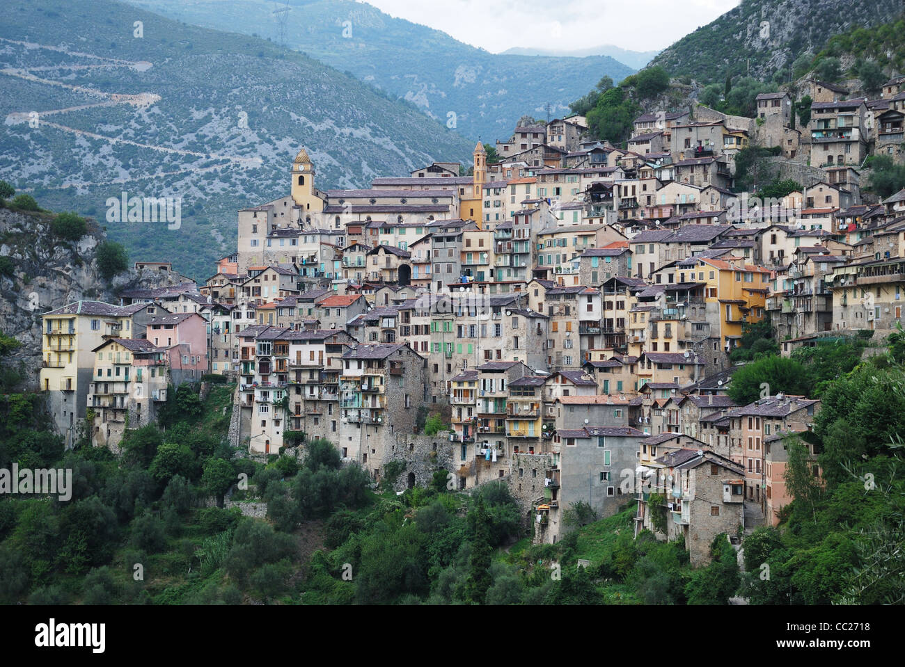 Perched medieval village hi-res stock photography and images - Alamy