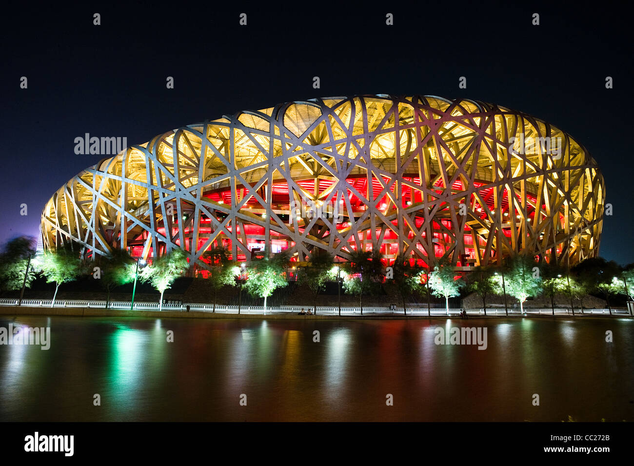 The National Stadium in Beijing Stock Photo - Alamy