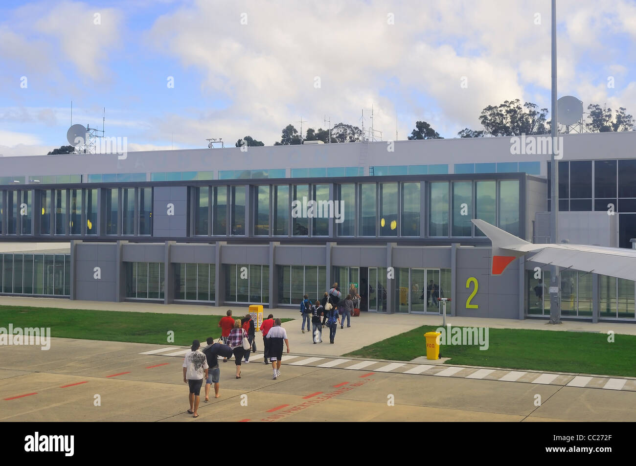 Launceston airport terminal tasmania, australia Stock Photo - Alamy