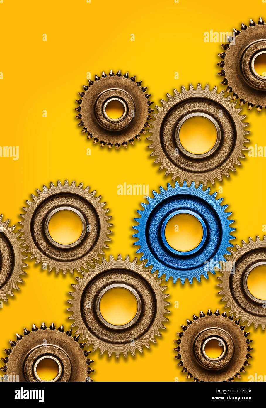 Cogs Inside Cog High Resolution Stock Photography and Images - Alamy