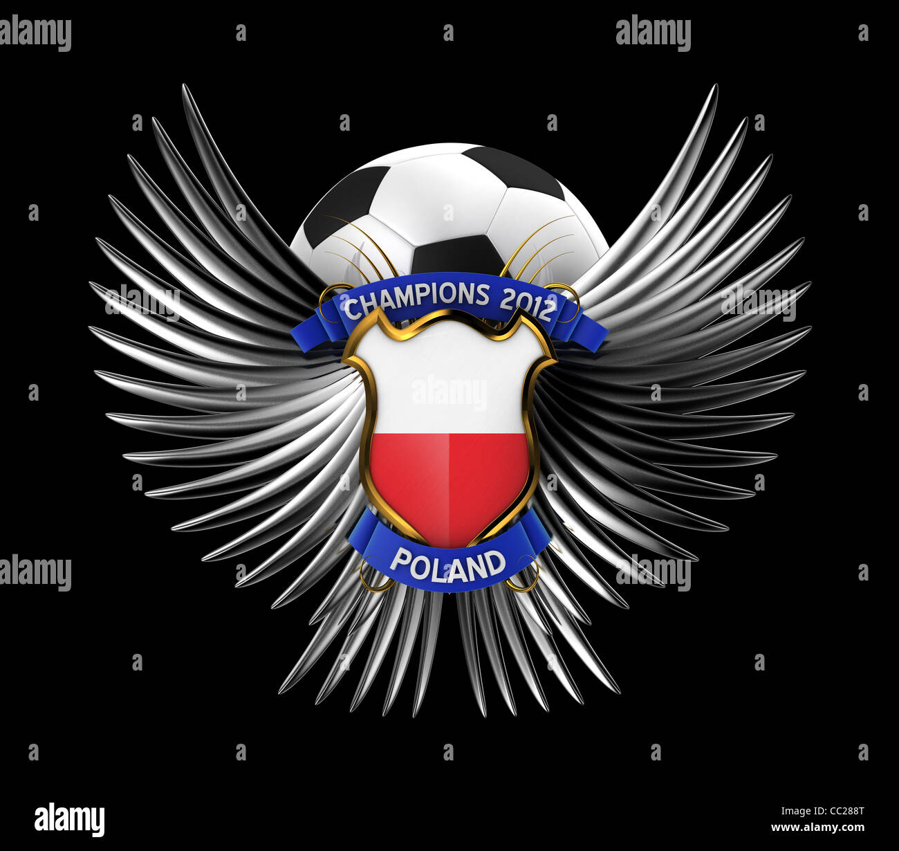 Soccer symbol wing hi-res stock photography and images - Alamy