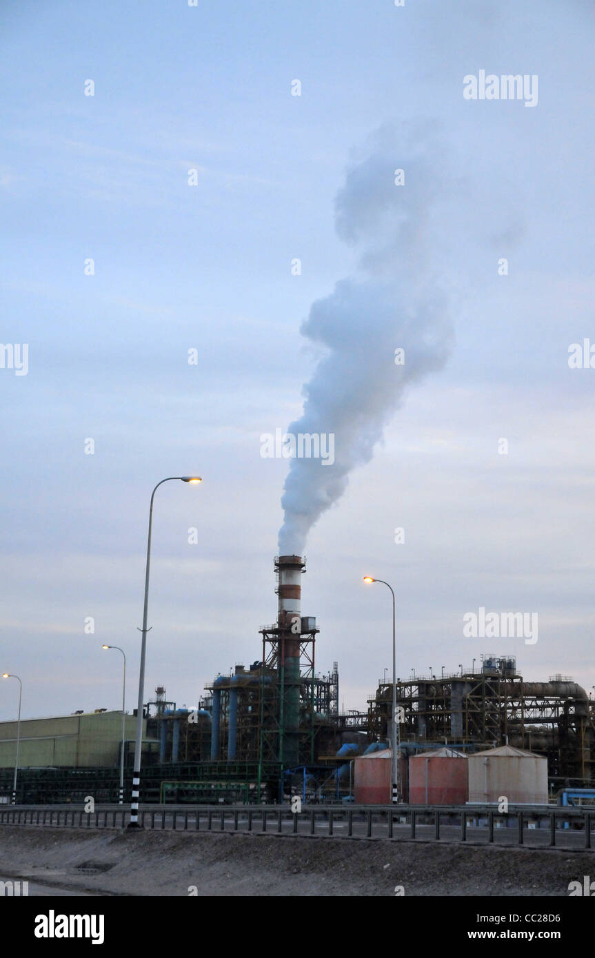 View of Dead Sea Salt factory. January 1, 2012, Photo by Shay Levy ...
