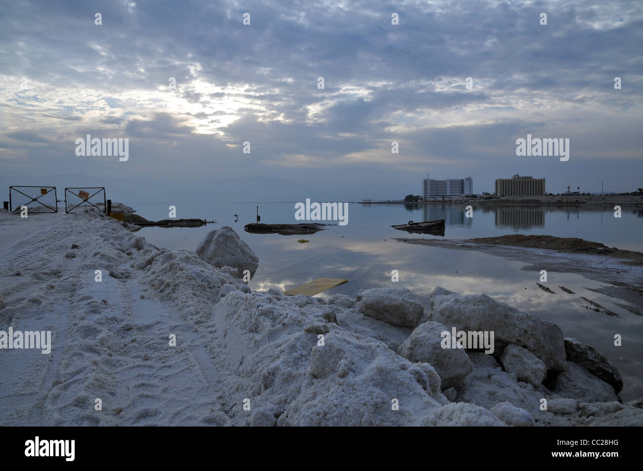View of Dead Sea Salt factory. January 1, 2012, Photo by Shay Levy ...