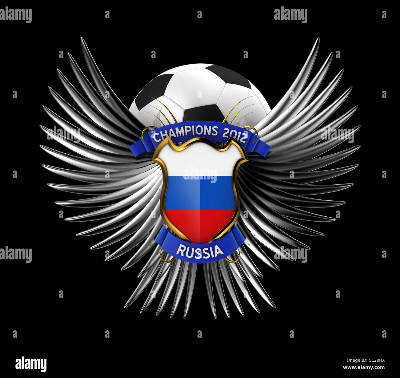 Russia Soccer Ball Stock Photo - Alamy