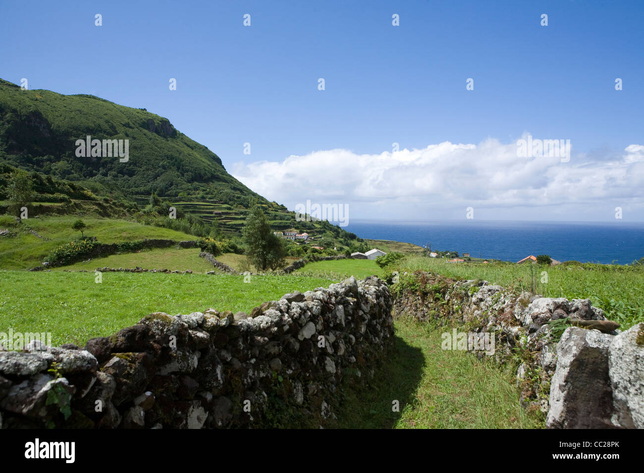 Lajes das Flores, Flores, azores Stock Photo - Alamy