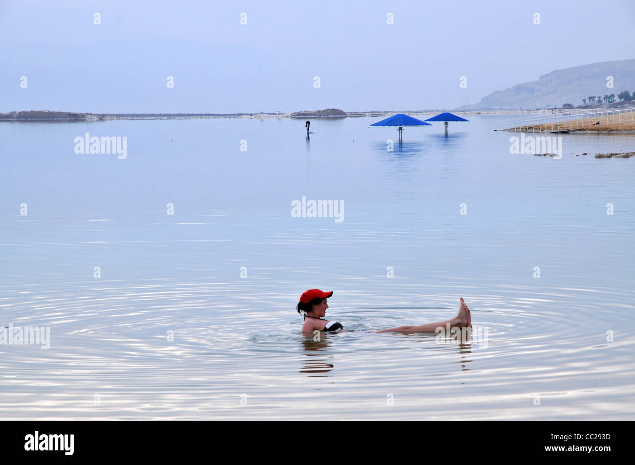 Dead Sea, flock, tourist, beach Stock Photo - Alamy