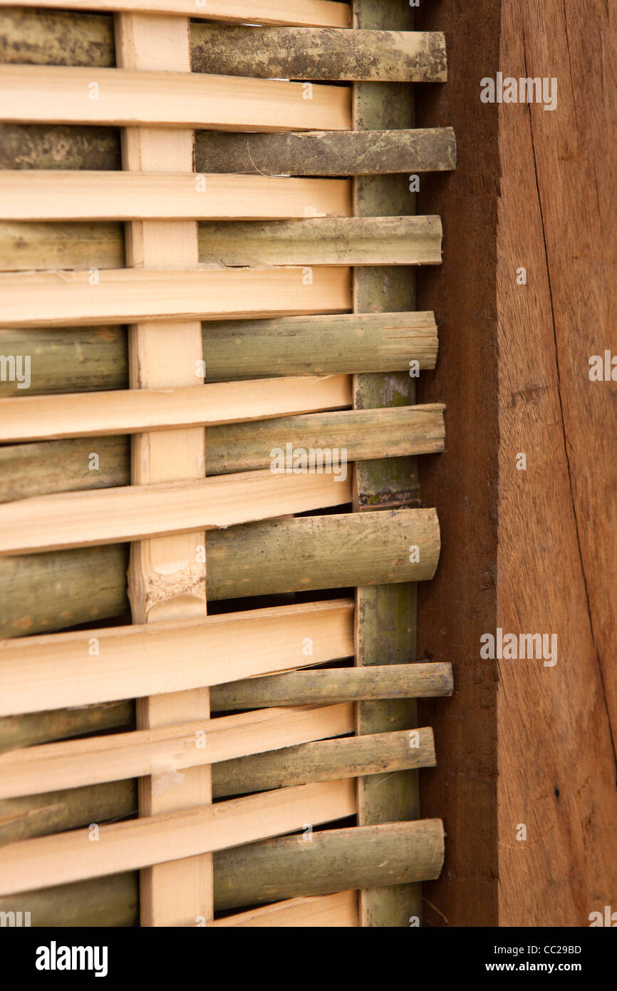 India, Arunachal Pradesh, Ziro town, house building, construction of ...